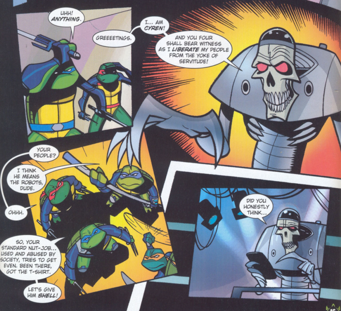 TMNT Entity: TMNT Comic #6