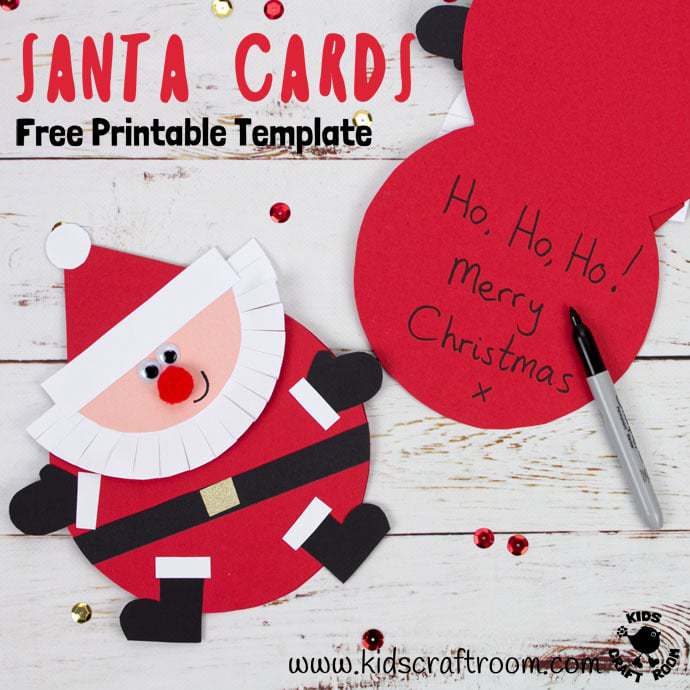 25 Simple Christmas Cards Kids Can Make - The Joy of Sharing
