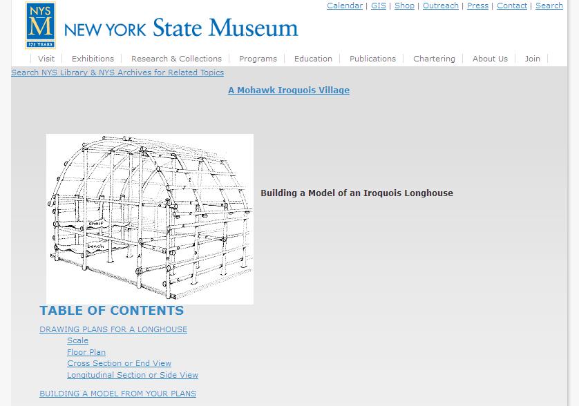 Exploring Social Studies: Building Model of an Iroquois Longhouse