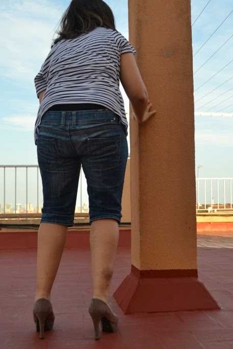 crushandtrampling: Trampling with high heels and jeans