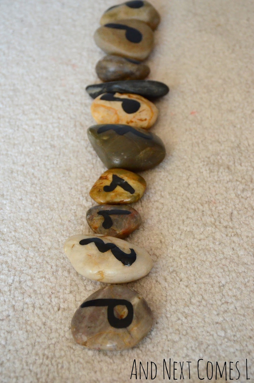 DIY Music Painted Rocks Craft for Kids | And Next Comes L - Hyperlexia ...