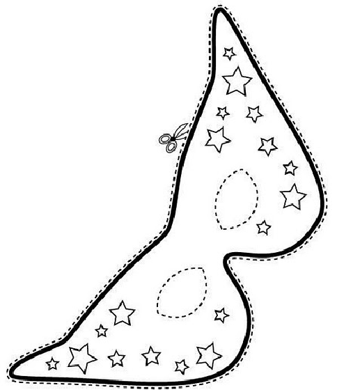 MASTI de colorat pentru carnaval :: Fise de lucru - gradinita si scoala