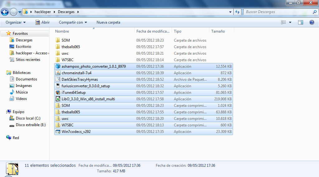 Como seleccionar varios archivos a la vez ~ Tupdows Como seleccionar varios archivos a la vez ~ Tupdows