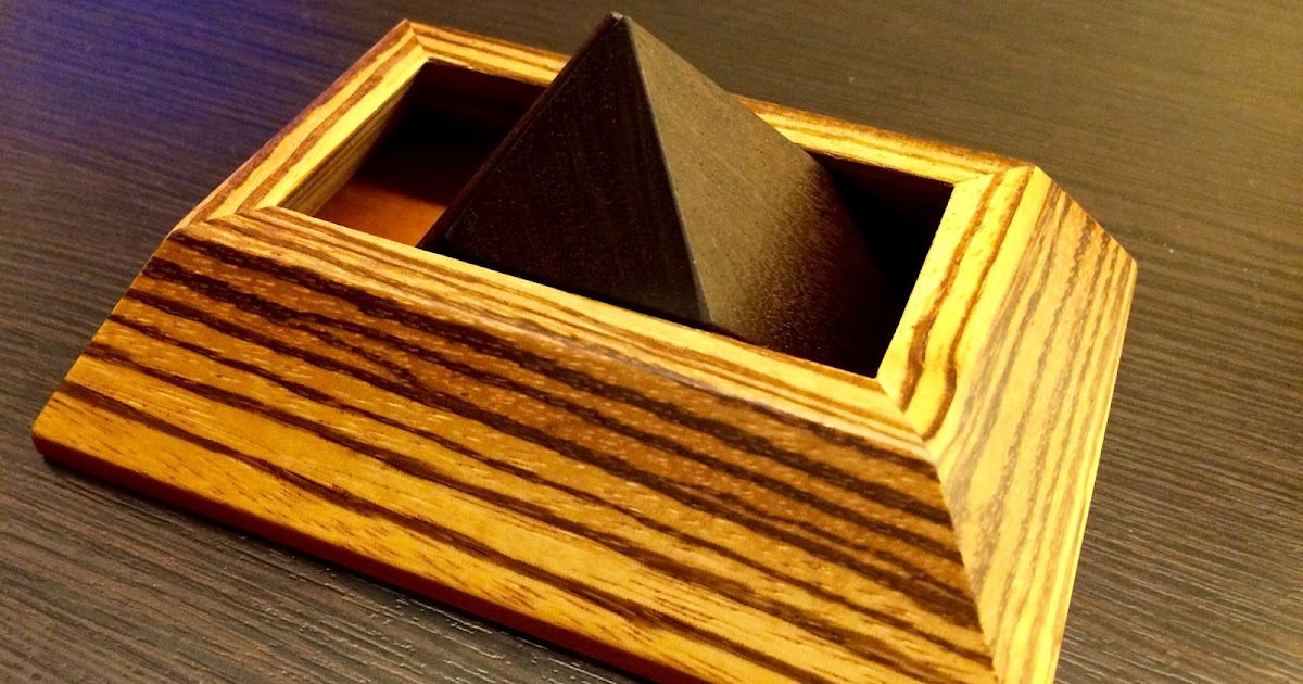 Jerry's Mechanical Puzzle & Brain Teaser Collection: Packed Pyramid