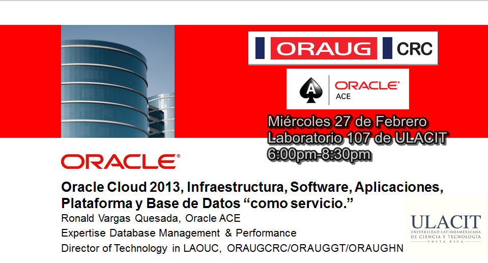 Oracledbacr, por simple pasión ...-Copyleft Miembro Comunidad ...