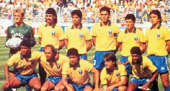 FOOTBALL RETRO: World cup 1990 Brésil Brazil Brasil