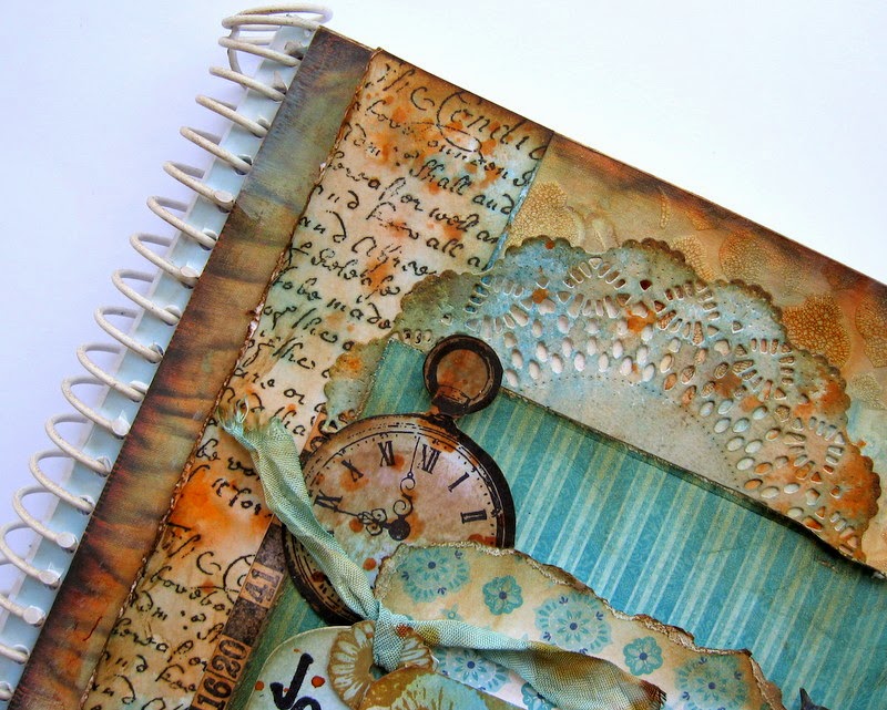 The Artistic Stamper Creative Team Blog: Layered Journal cover