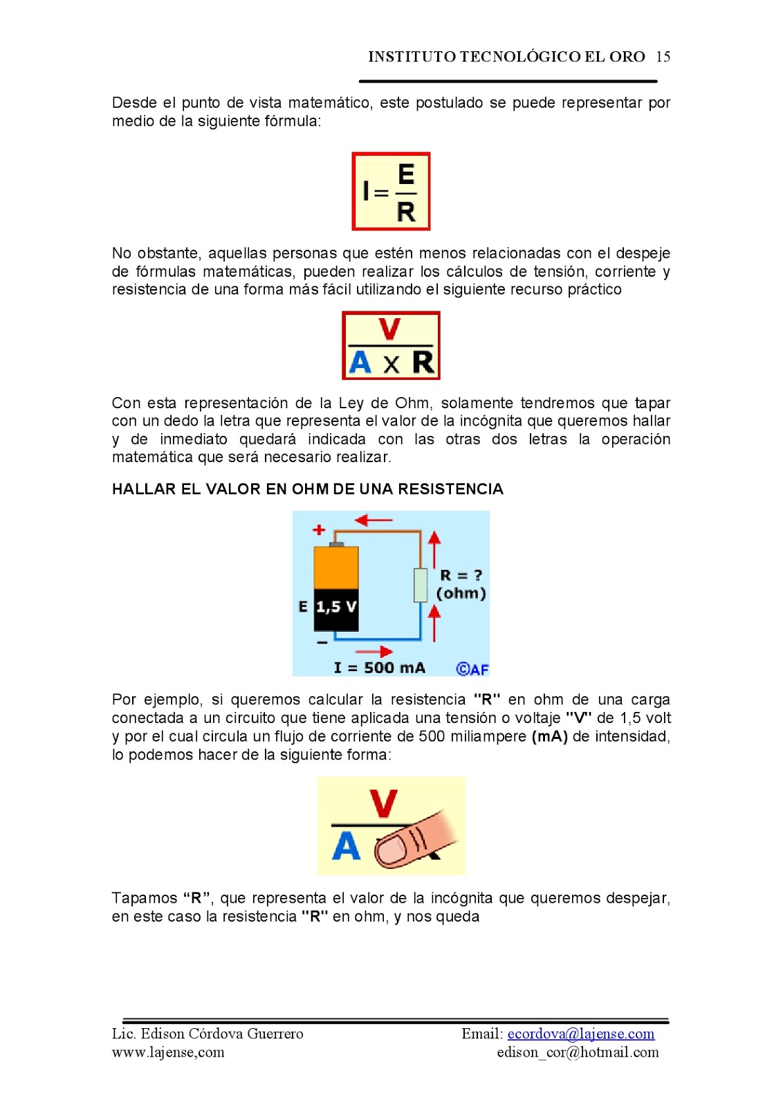 Construye Tu: Modulo de Electricidad Basica