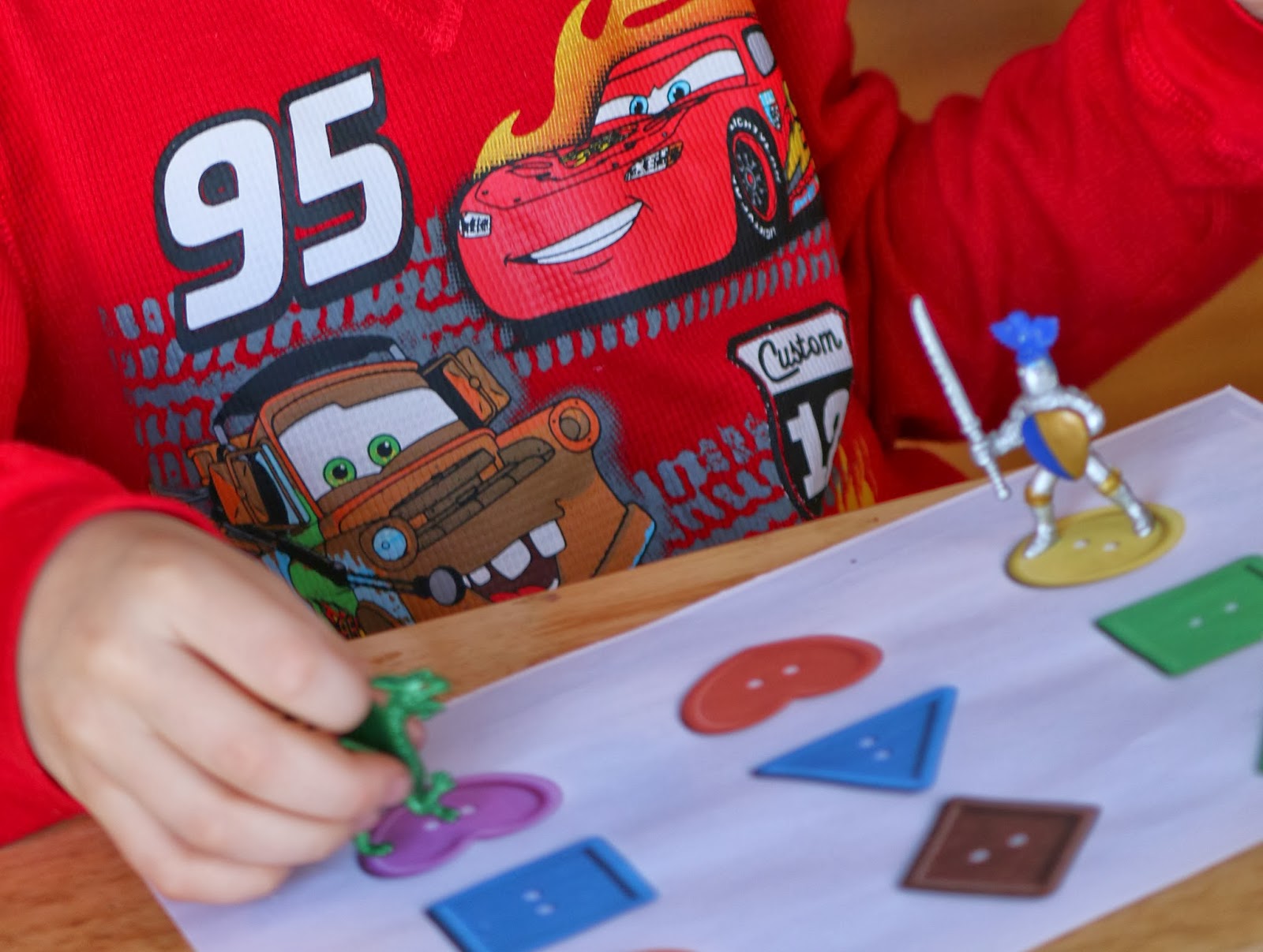 Preschool Button Shapes BINGO Game | School Time Snippets