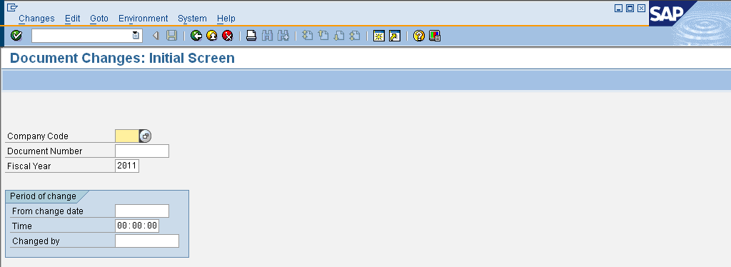 SapOffice: Document Changes