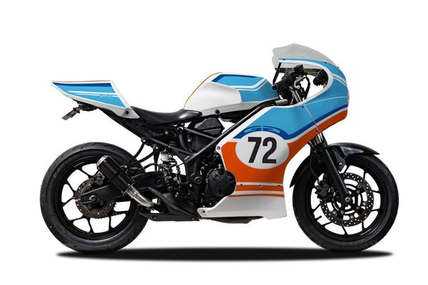 GG Retrofitz Retro Styled TZ Inspired Bolt-on Kit for Yamaha R3 - MOTOAUTO
