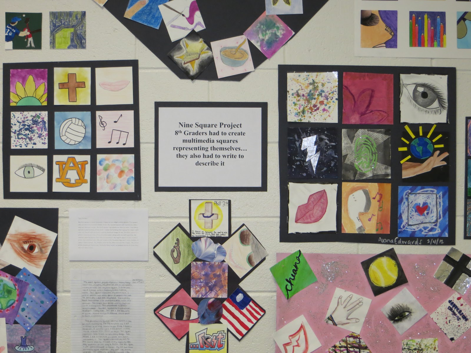 Shana's Art Room : Nine Squares