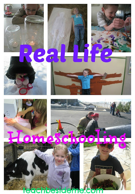 Real Life Homeschooling - Teach Beside Me