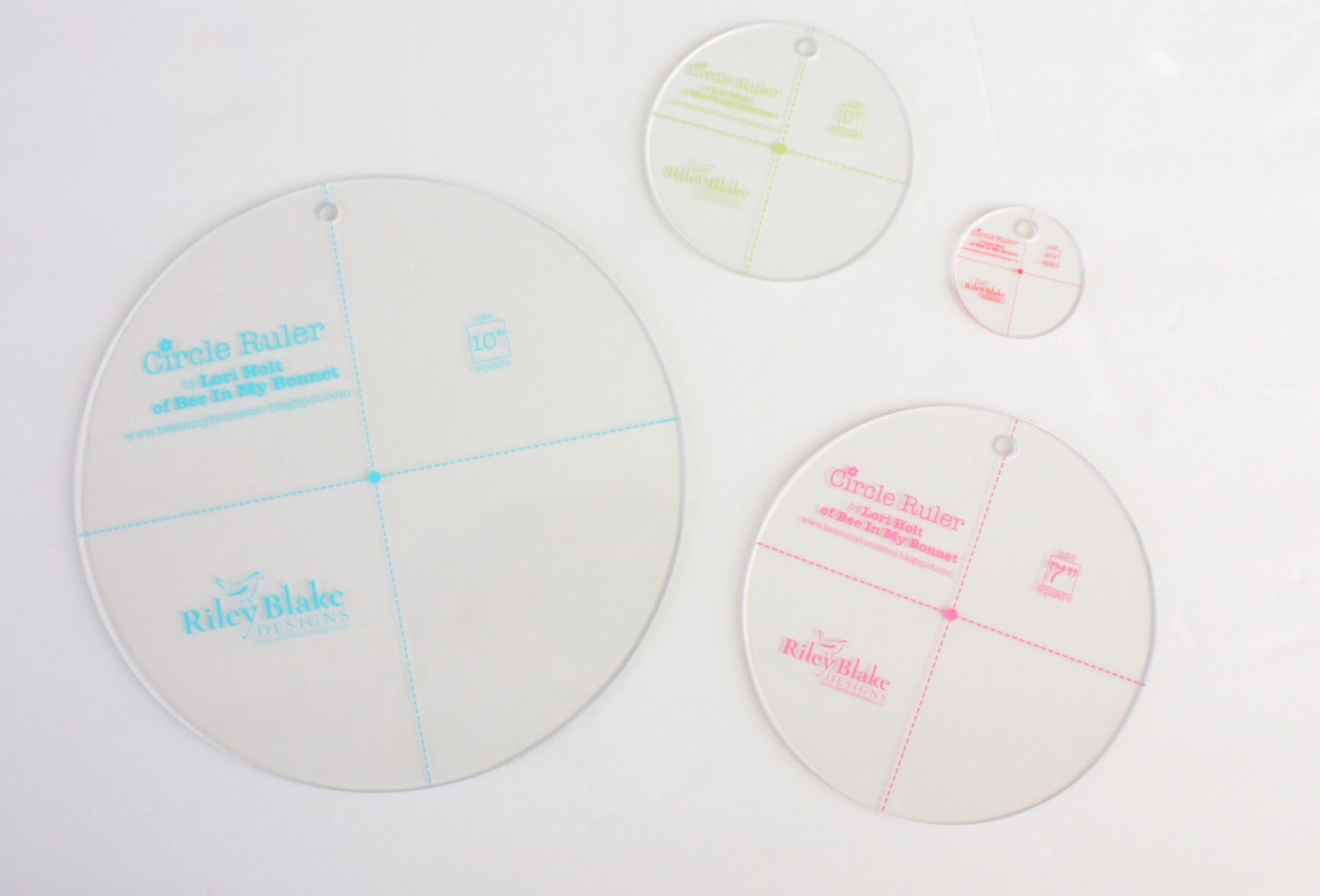 Specialty circle, tumbler, and hexie rulers! - Diary of a Quilter - a ...