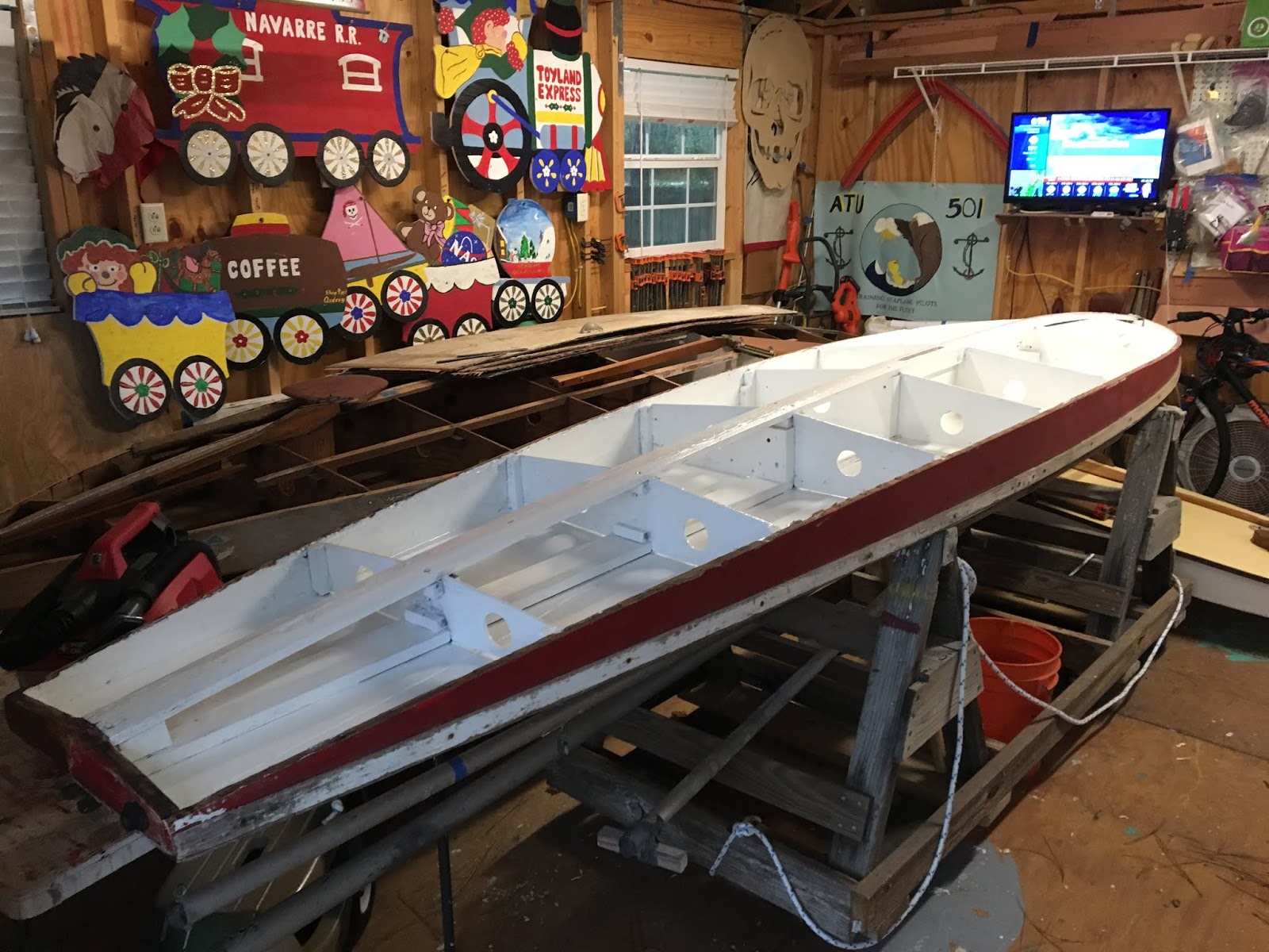 Small Boat Restoration: Alcort Super Sailfish TRACKER
