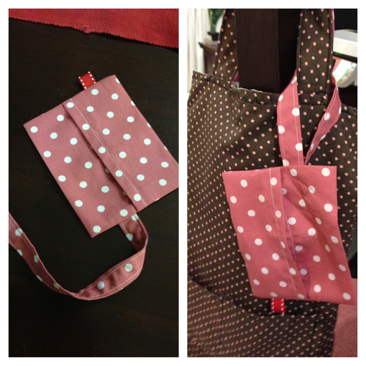 Handmade Projects by Peggy Koh: Projects - Tissue Pouches