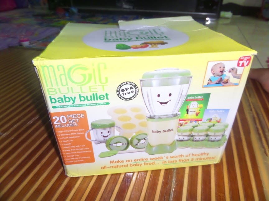 ~StoRiEs Of Us~: Jom buat puri baby dgn Magic Baby Bullet..