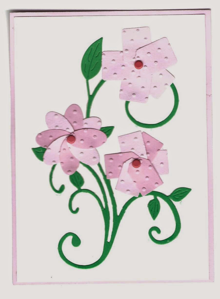 My Adventures In Stamping: Tag Flowers