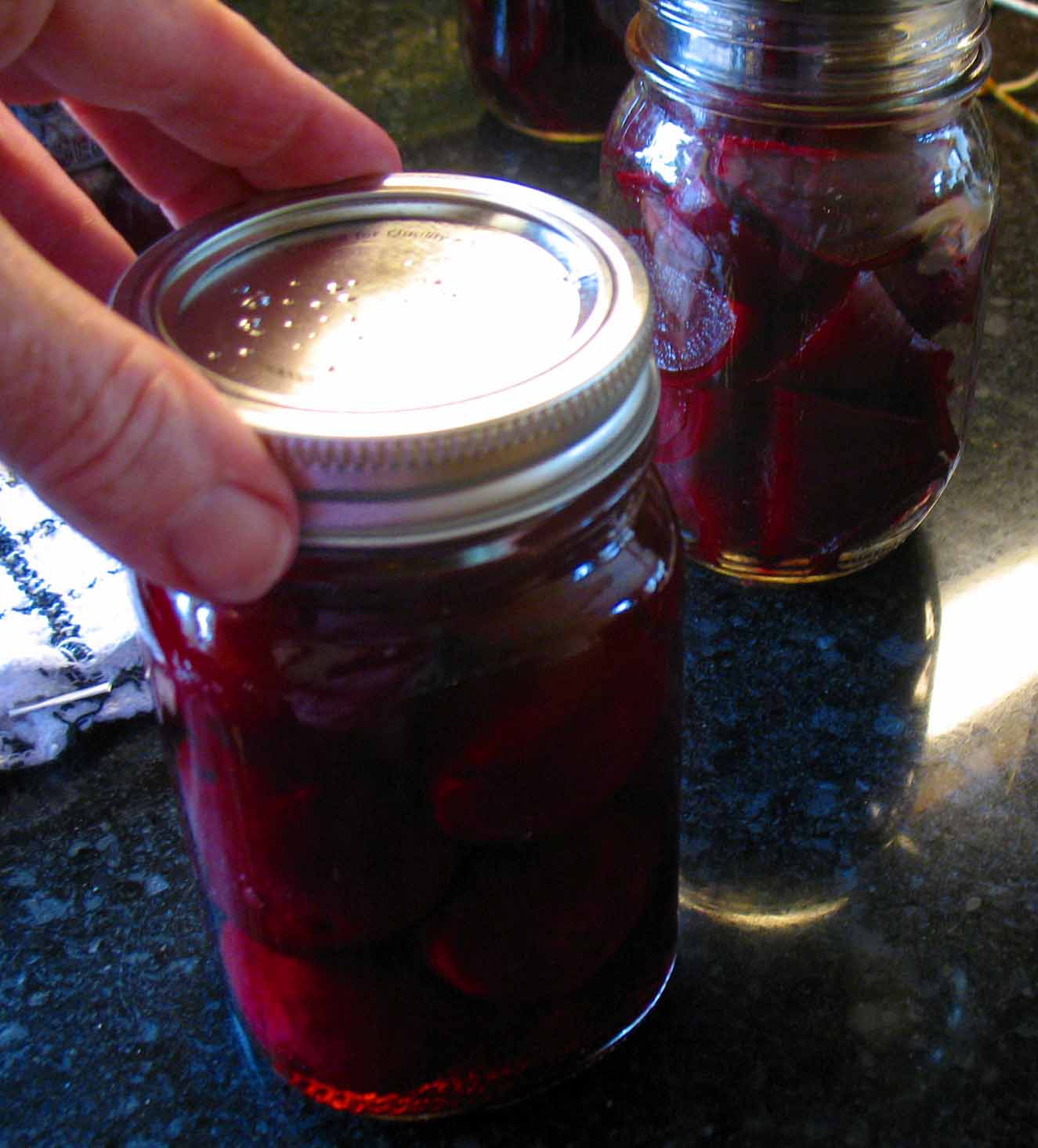 Cat Patches: In the Kitchen: Pickled Beets