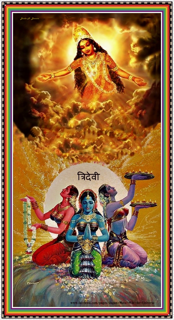 ♥ ♥ ♥ ☽ ☾ - O Desabrochar do Lótus - ☽ ☾ ♥ ♥ ♥: Adi Parashakti Devi e a ...