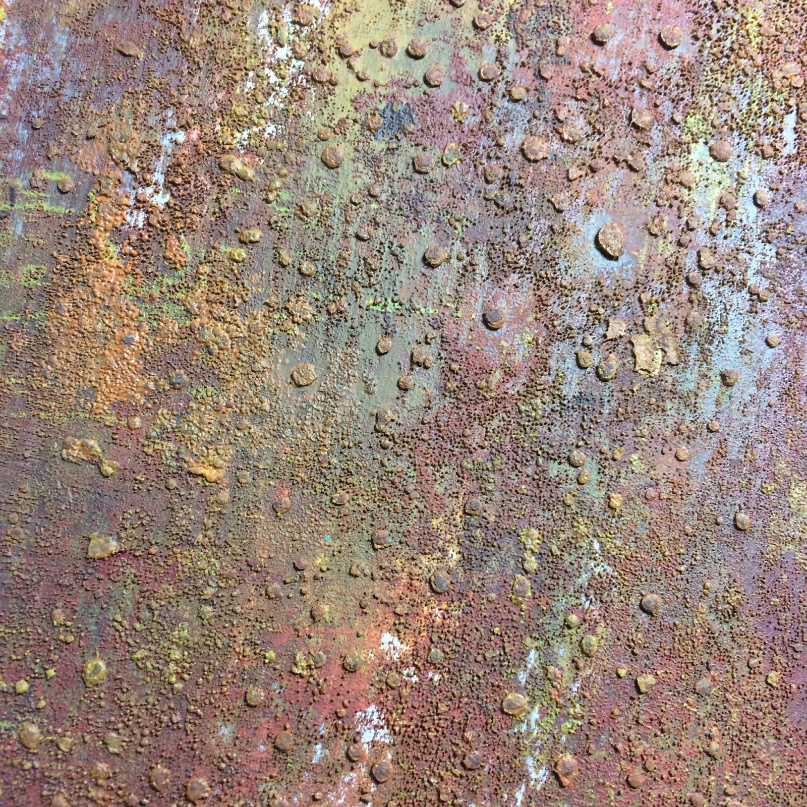 a love to create: Infusions and a little rust...