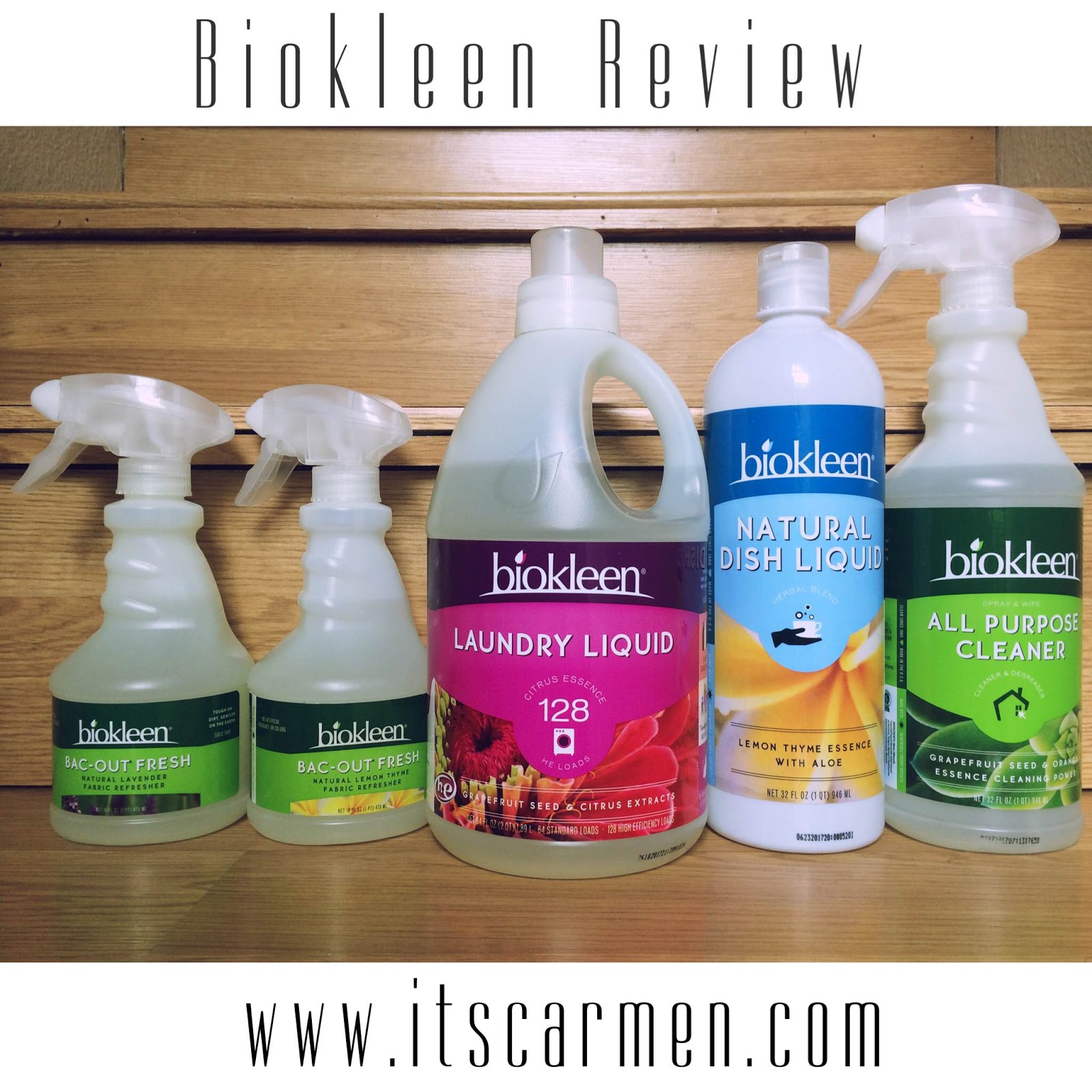 Biokleen Review + Giveaway / Carmen Varner // Lifestyle Blogger ...