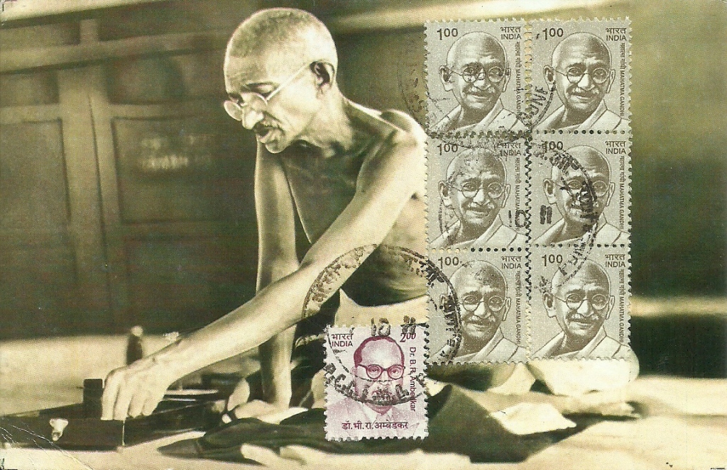 Message of Mahatma Gandhi through Philately etc.: Mahatma Gandhi Maxim ...