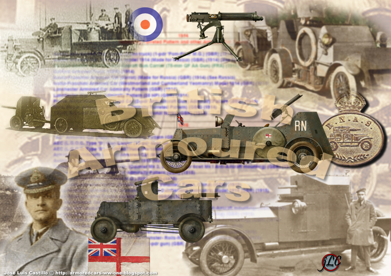 Armored Cars in the WWI: British Armoured Cars in the WWI.