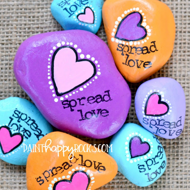 100+ Kindness Rock Painting Ideas & Sayings - I Love Painted Rocks