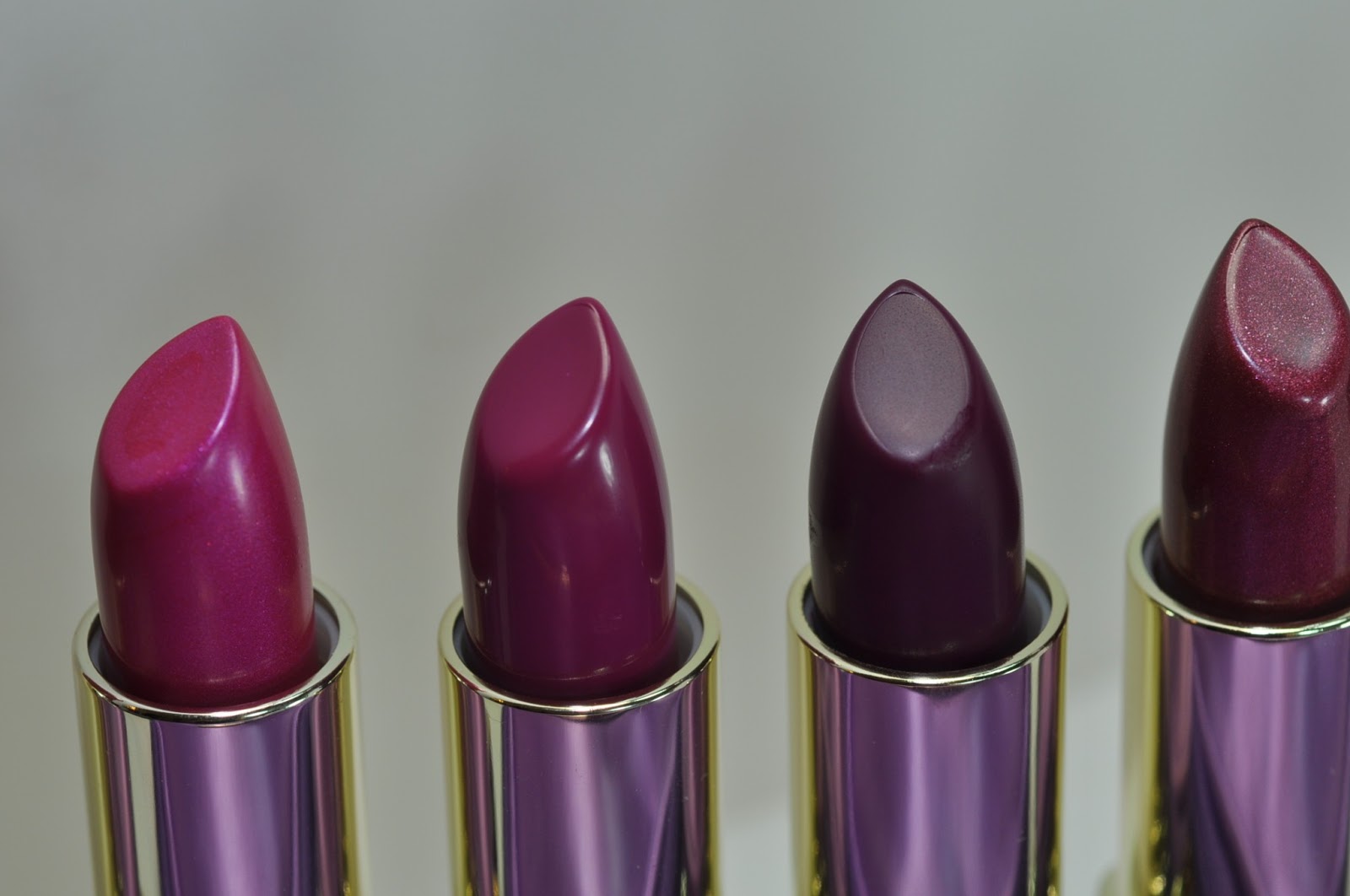 Milani Color Statement Lipsticks: Plums and Berries Swatches and Review ...