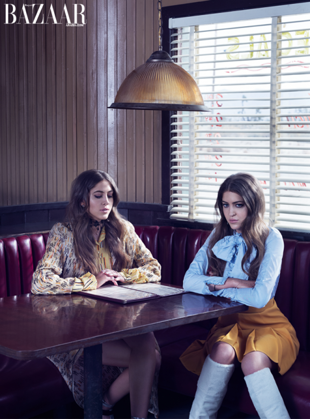 Sama Khadra And Haya Khadra by Rene and Radka for Harper’s Bazaar ...