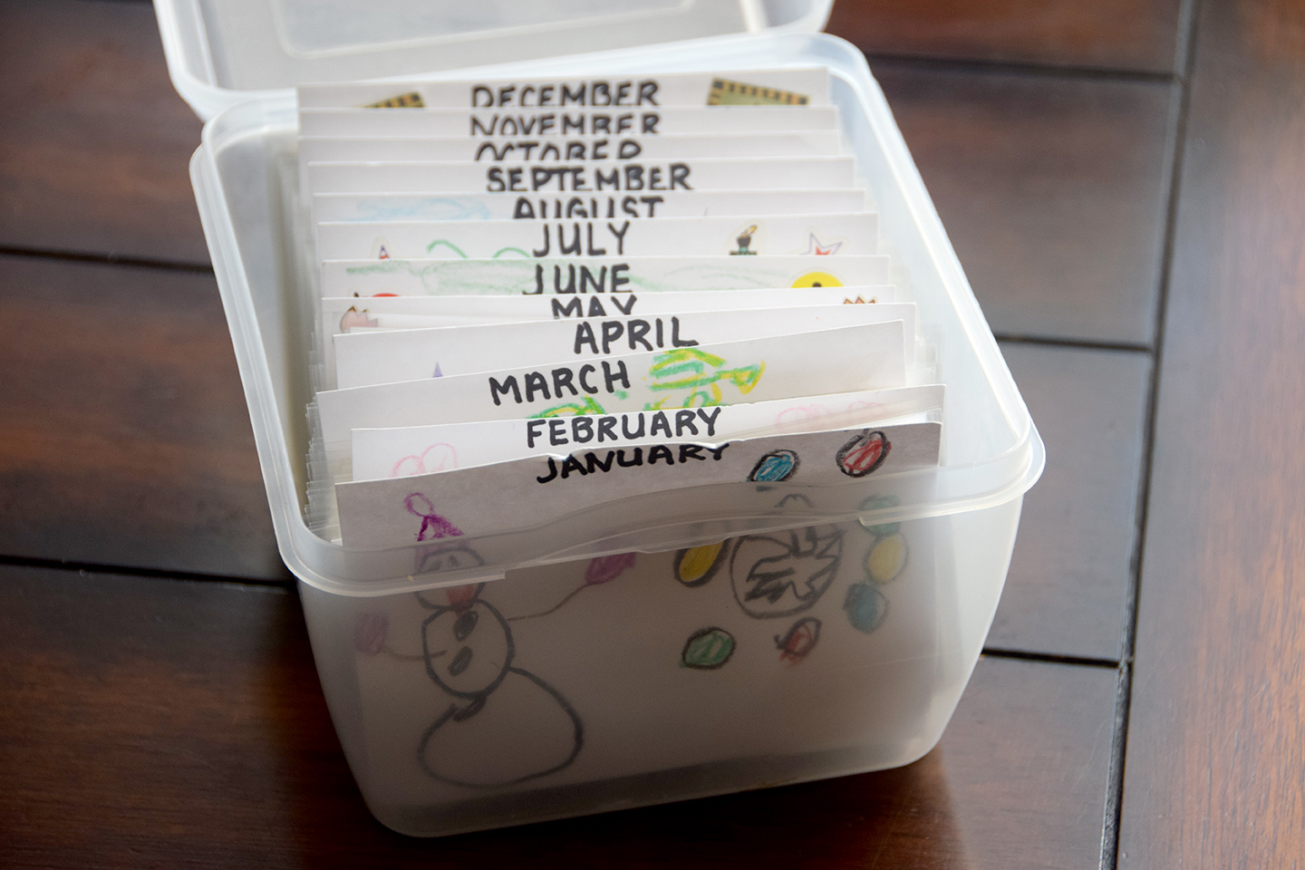 My Cup Overflows: DIY Calendar for your Loved One