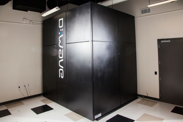 Three Dwave 2X quantum computing machines installed outside of Dwave ...