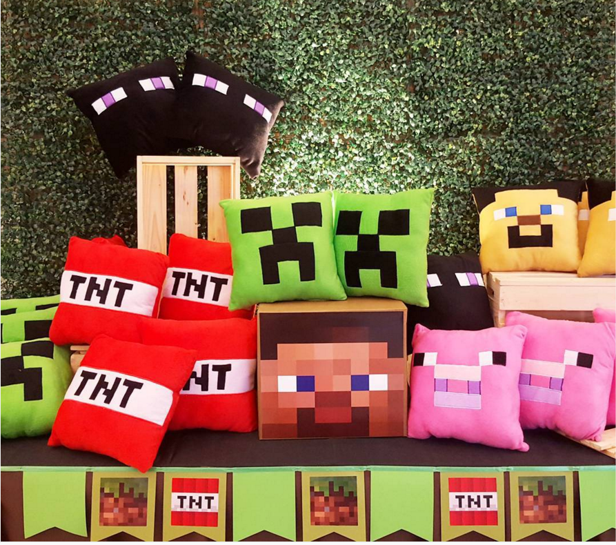101 fiestas: Fiesta temática de minecraft