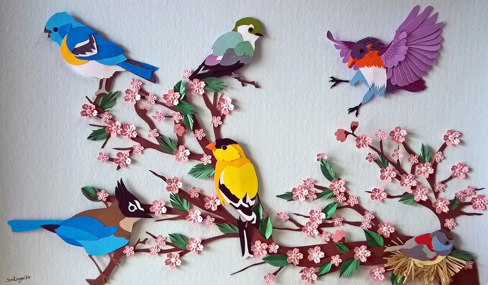 Casa do Imaginário : Colagens com Papel