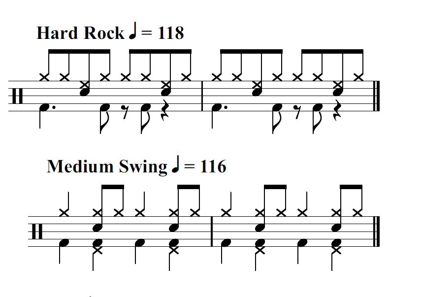 MÚSICA MOVILIDAD: RITMOS BÁSICOS PARA BATERÍA
