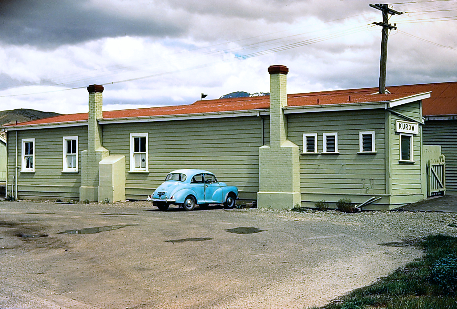 transpress nz: the old Kurow branch, mid-1970s