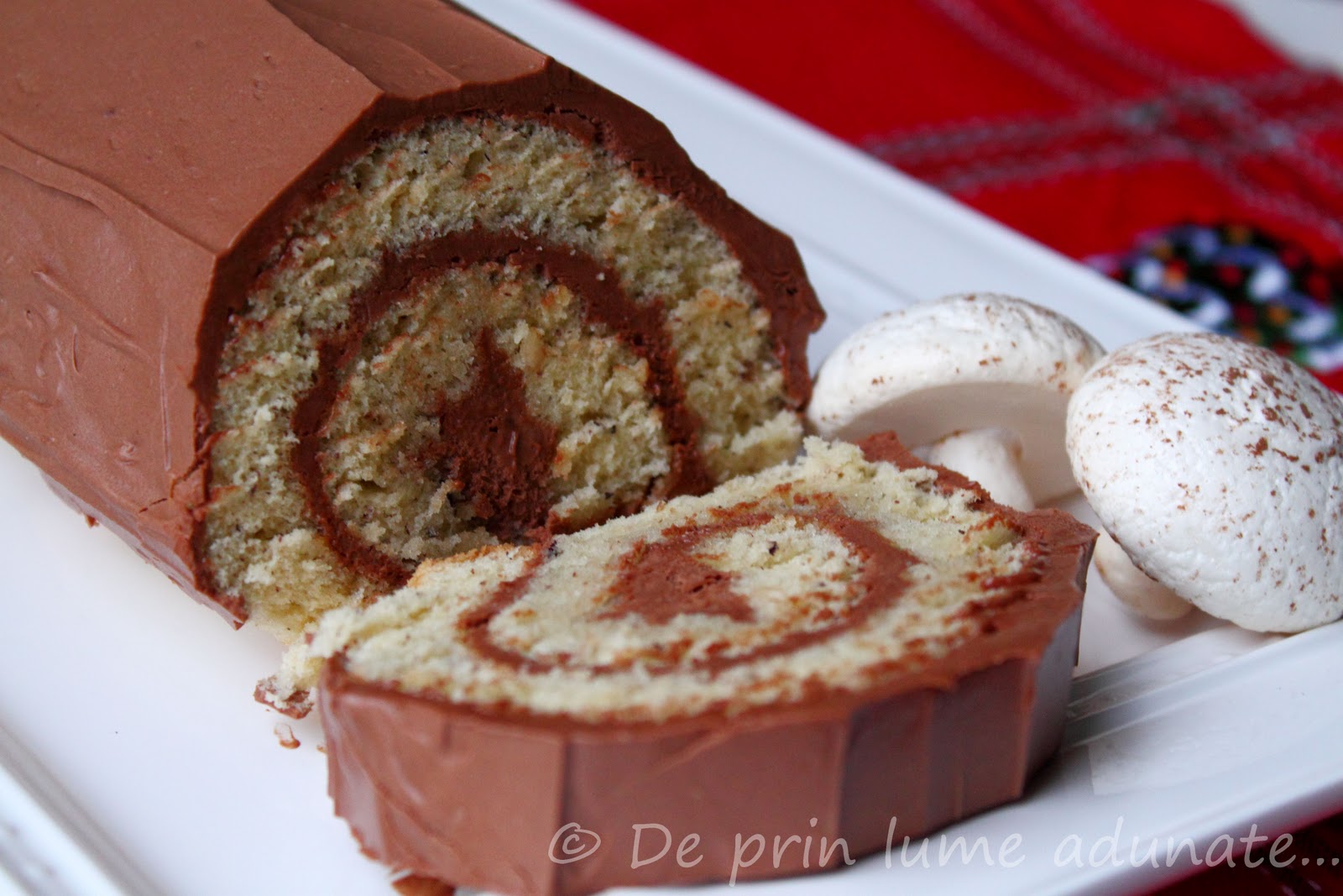 De prin lume adunate...: Buturuga de Craciun/ Buche de Noel