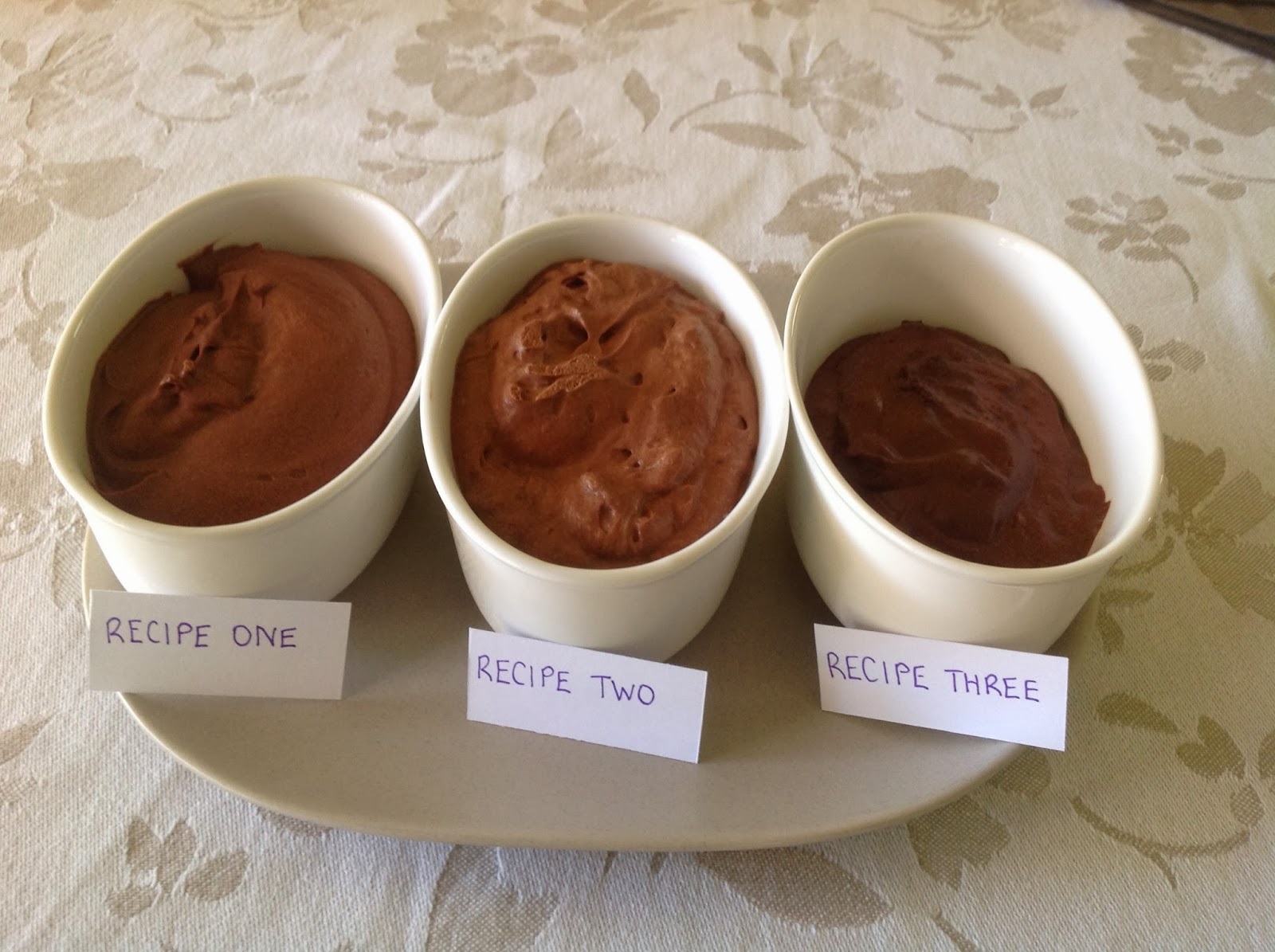 Epicurious!: Mousse au Chocolat