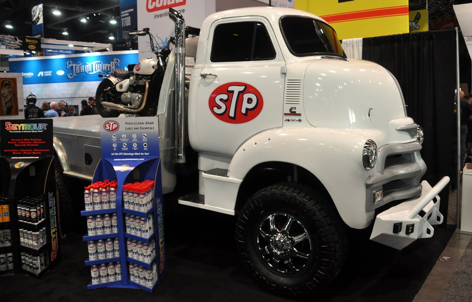 Just A Car Guy: STP had a COE at SEMA, the first time I've noticed STP ...