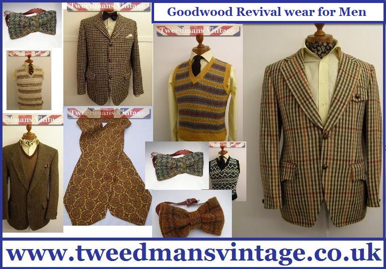 "Tweedland" The Gentlemen's club: Goodwood Revival
