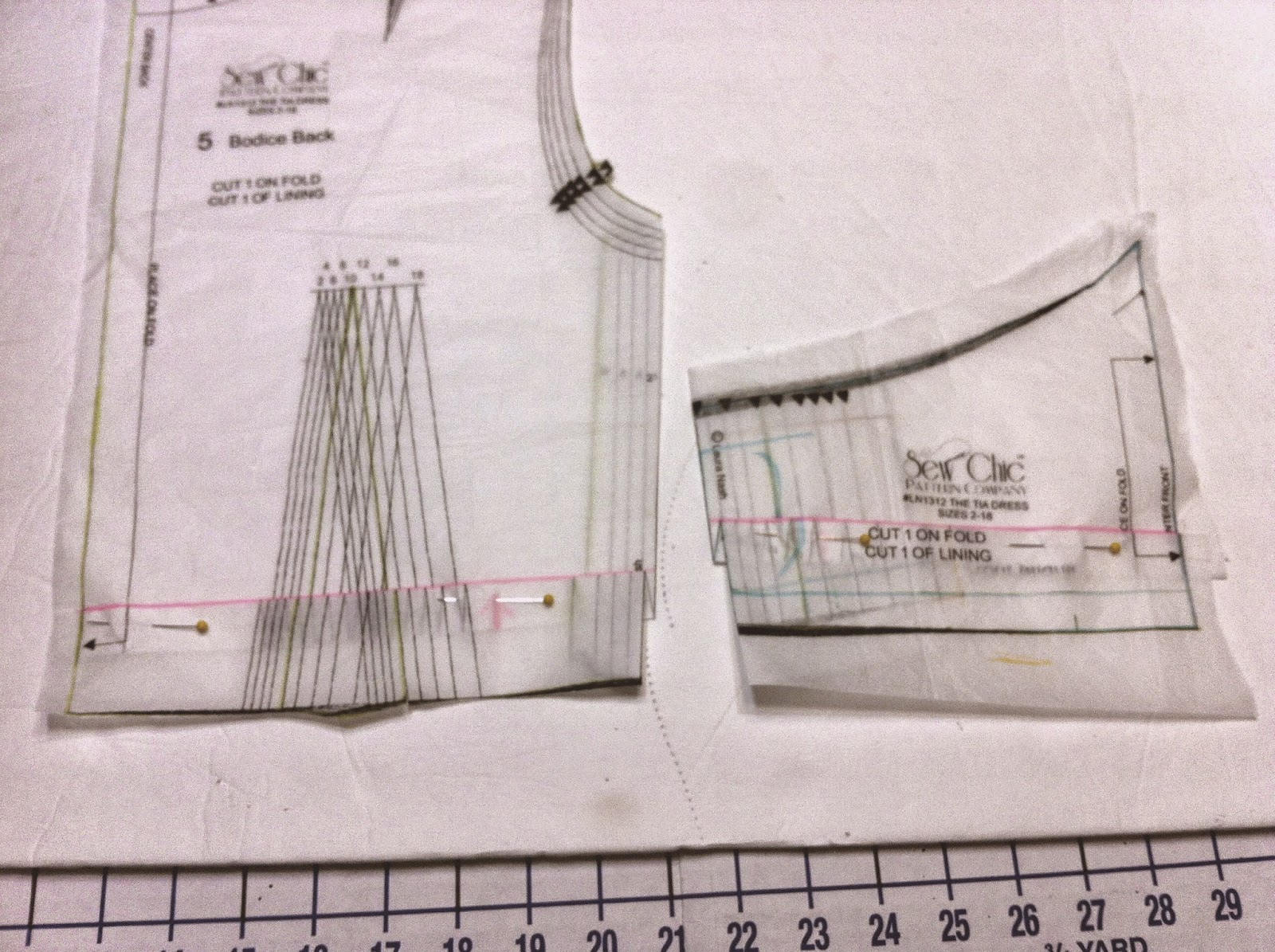 Sew Chic Pattern Company: How to Shorten a Sewing Pattern
