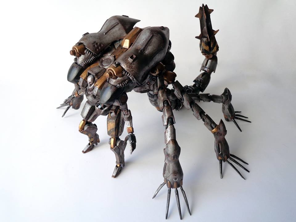 Custom Build: 1/144 Demon Engine Kit Bash