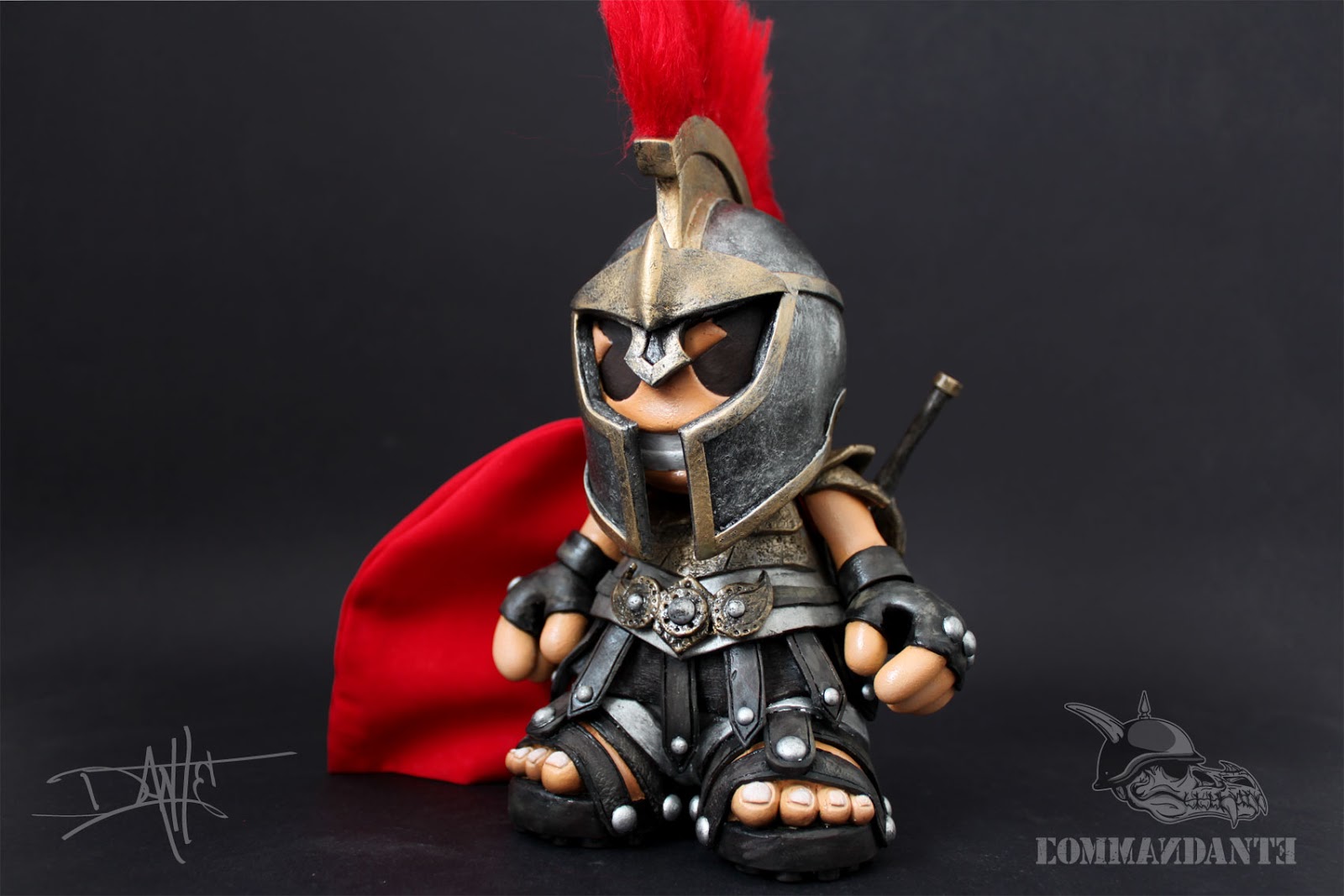 Kid Achilles by Commandante ~ Tenacious.Ninja - Art Toy Blog