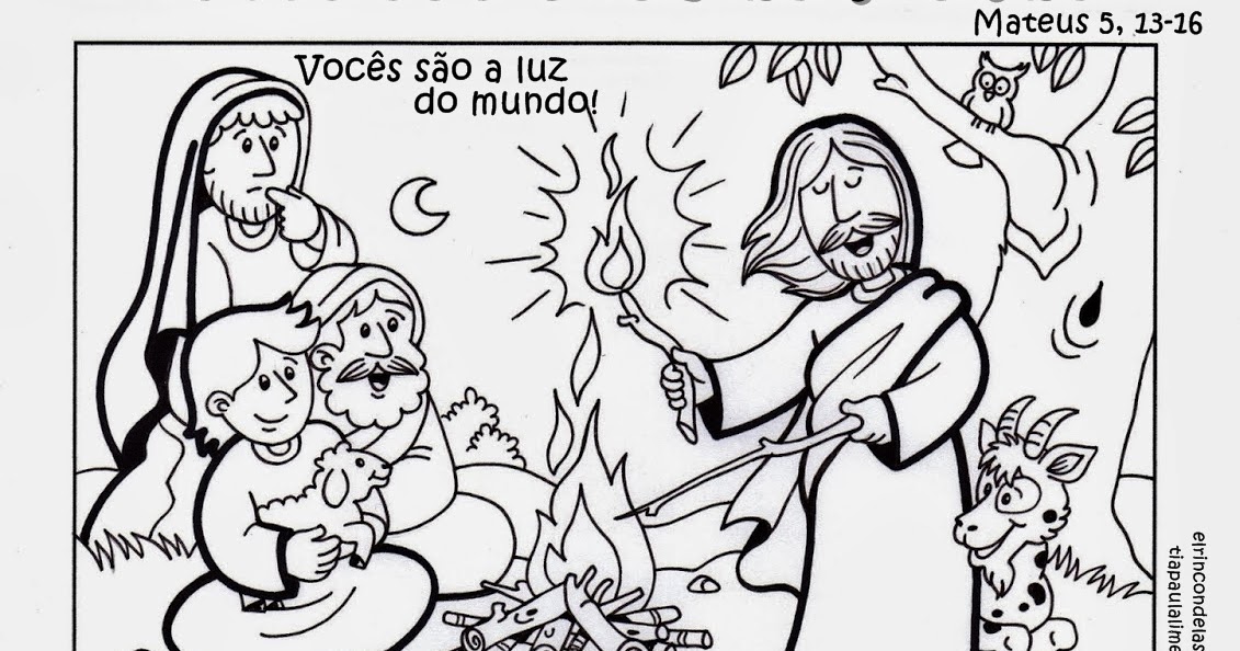Tia Paula: Vocês são a luz do mundo - Mateus 5, 13-16