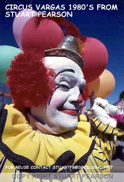 CIRCUS PHOTO ARCHIVES: CIRCUS VARGAS 1980'S FROM STUART PEARSON