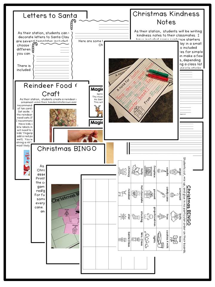 Mrs. Wheeler's First Grade Tidbits: 'Twas the Day Before Christmas Break!
