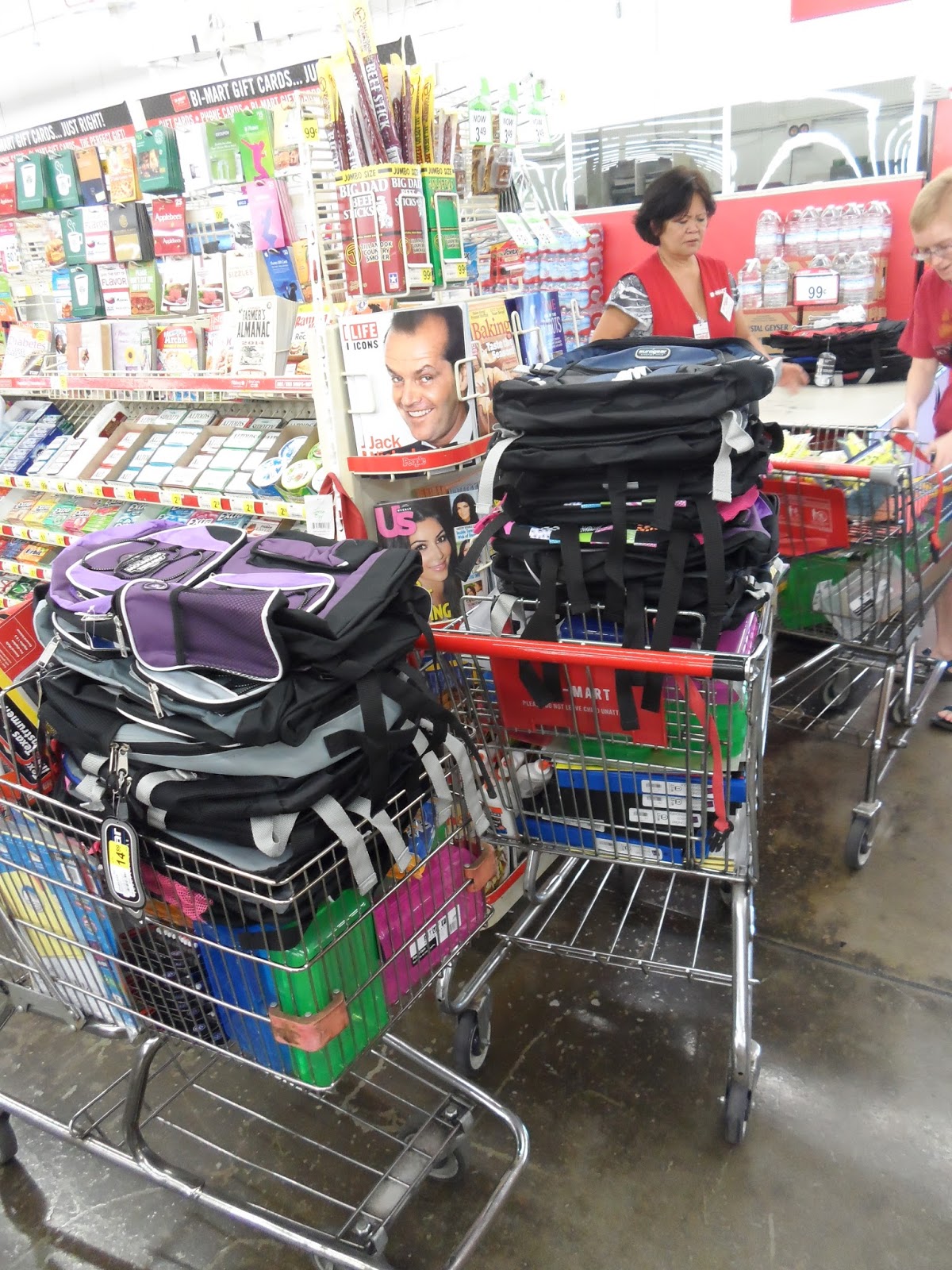 Liz and Brad's Big Adventures: Weekly Wednesday: school supplies