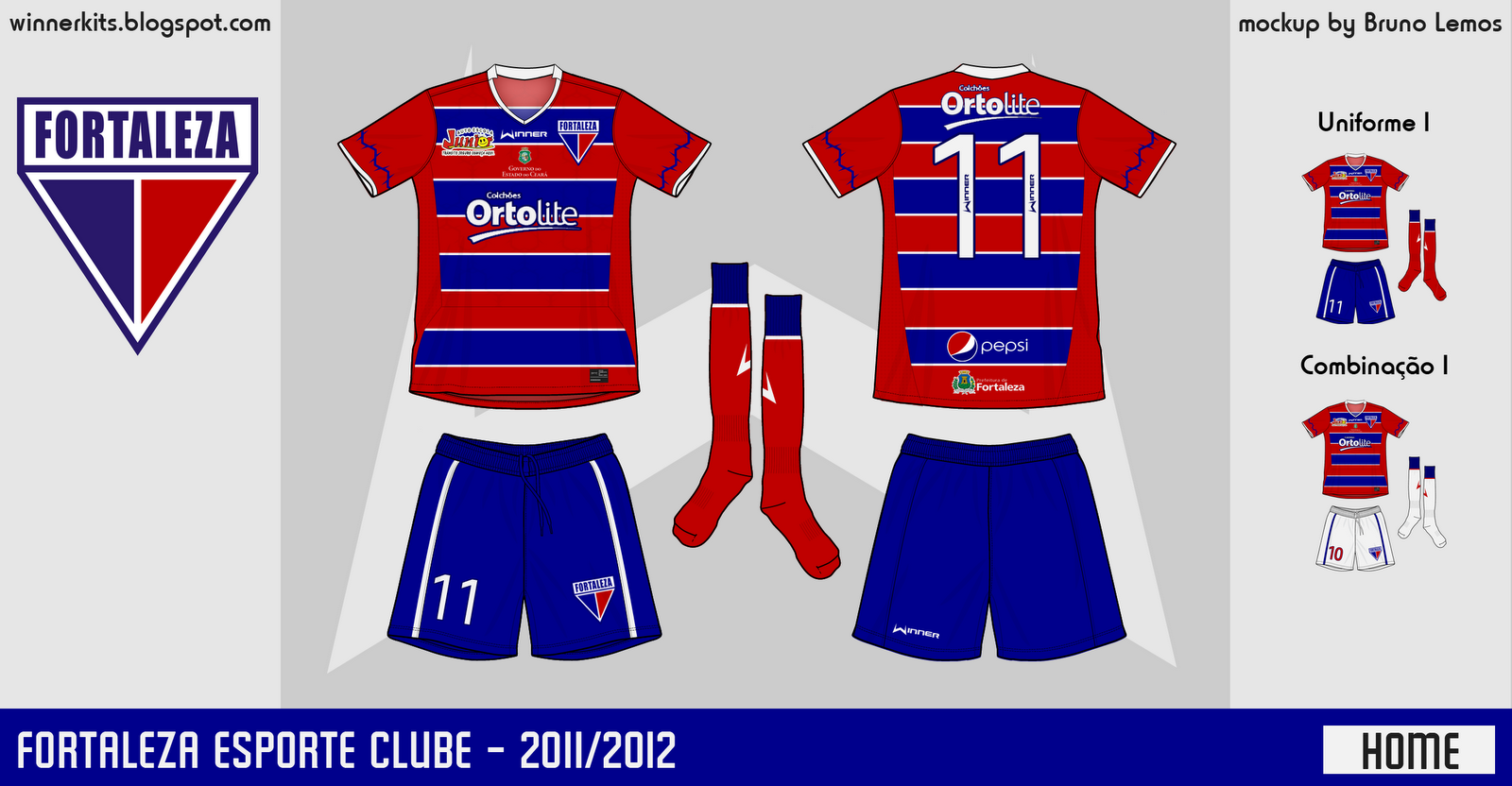 Winner Kits: Fortaleza EC - BRA