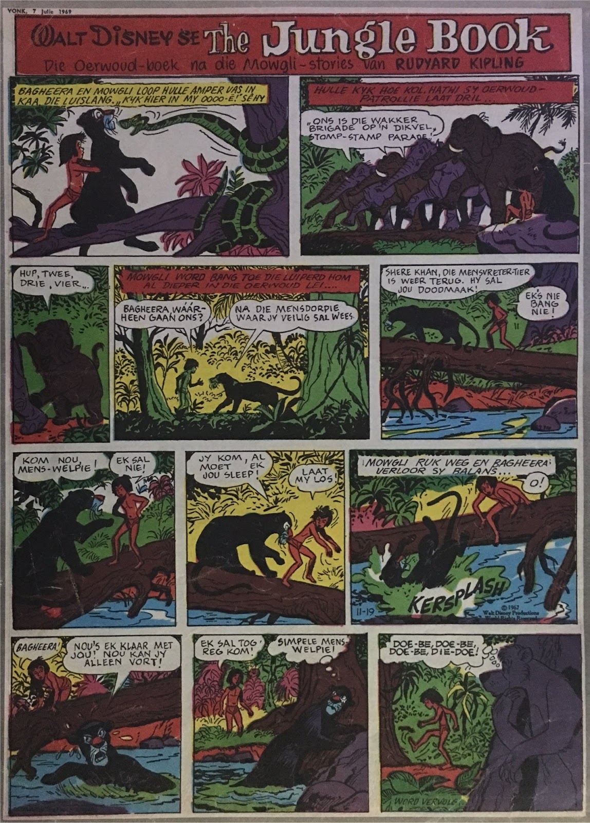 South African Comic Books: Classic Afrikaans Comic Strips